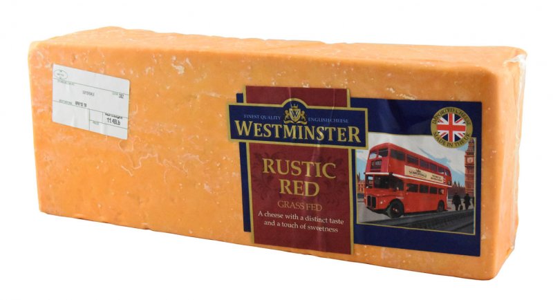 Peacock Cheese - Westminster Rustic Red